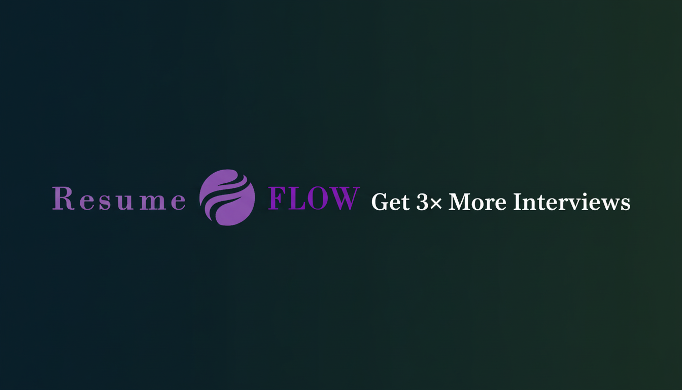 ResumeFlow — AI Resume Builder, ATS Scanner & Career OS
